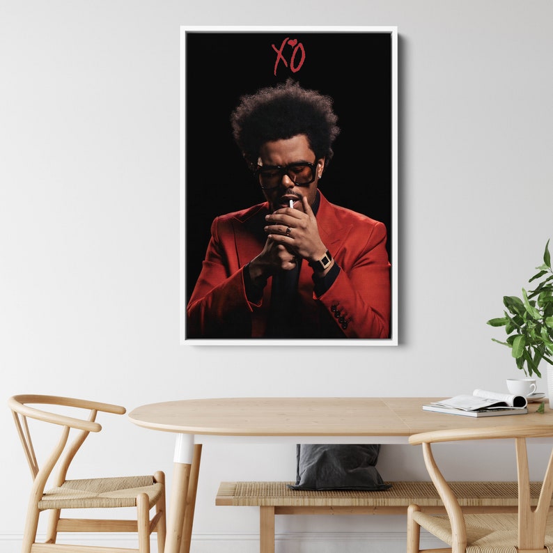 He Weeknd Canvas, the Weeknd Canvas Wall Art, the Weekend Portrait ...