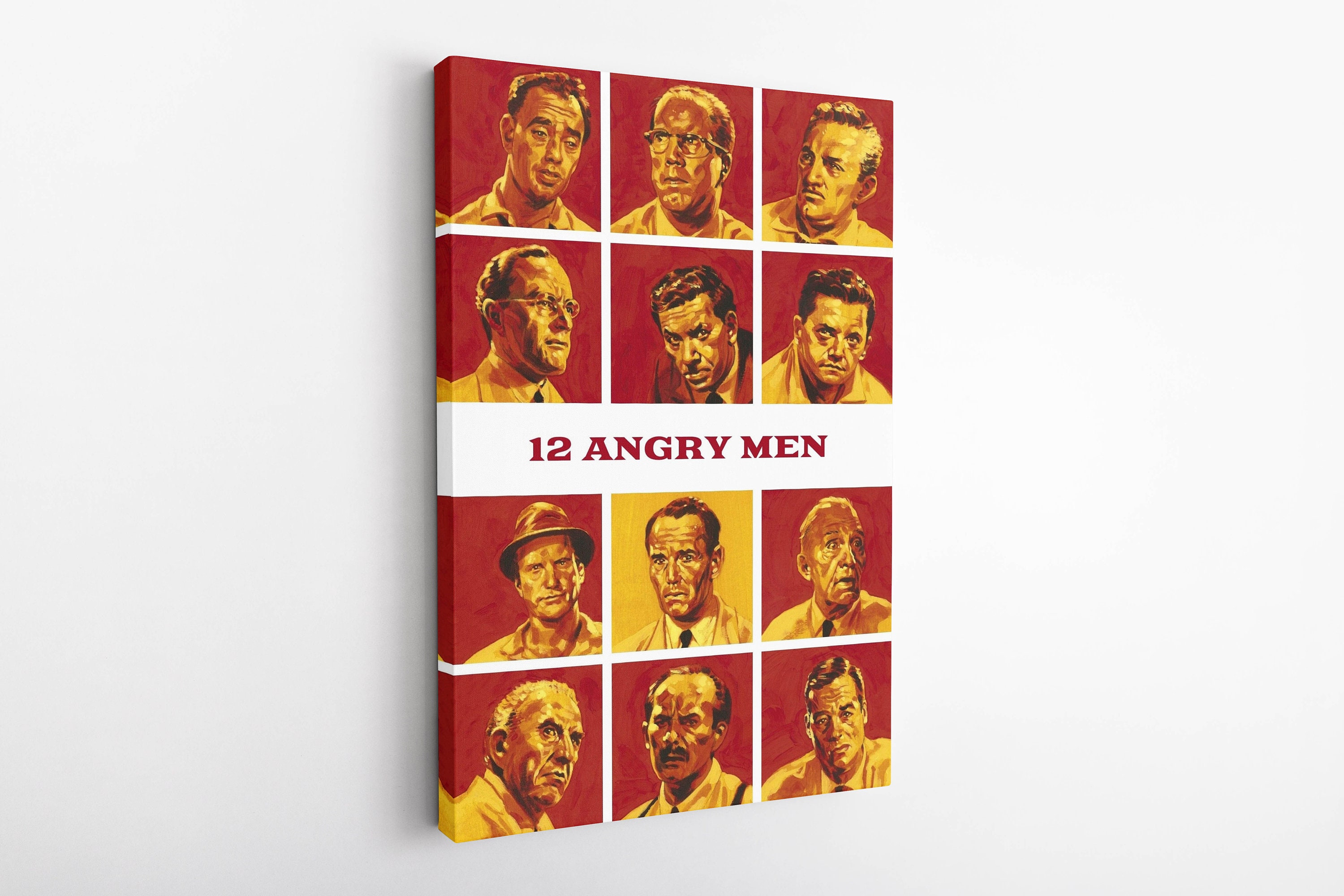 12 Angry Men Movie Poster, 12 Angry Men Wall Decor, 12 Angry Men Poster ...