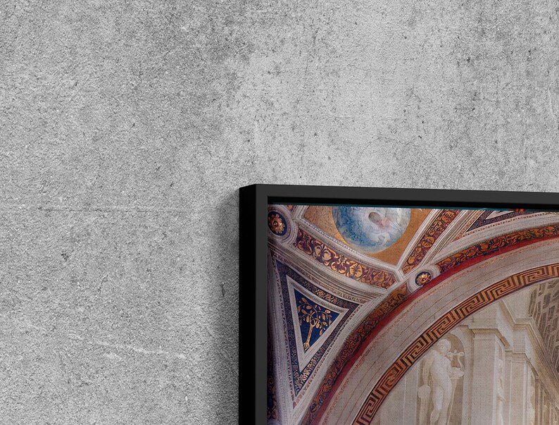 The School of Athens, Raphael Canvas, School of Athens Print, Raphael ...