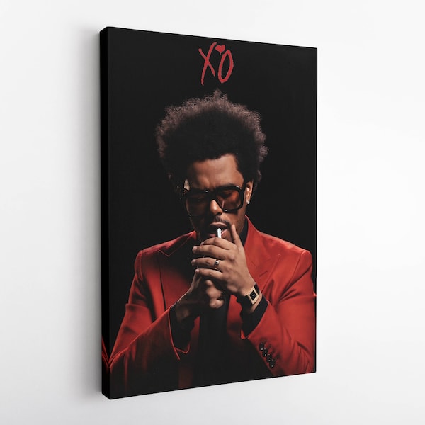 The Weeknd Wall Art - Etsy