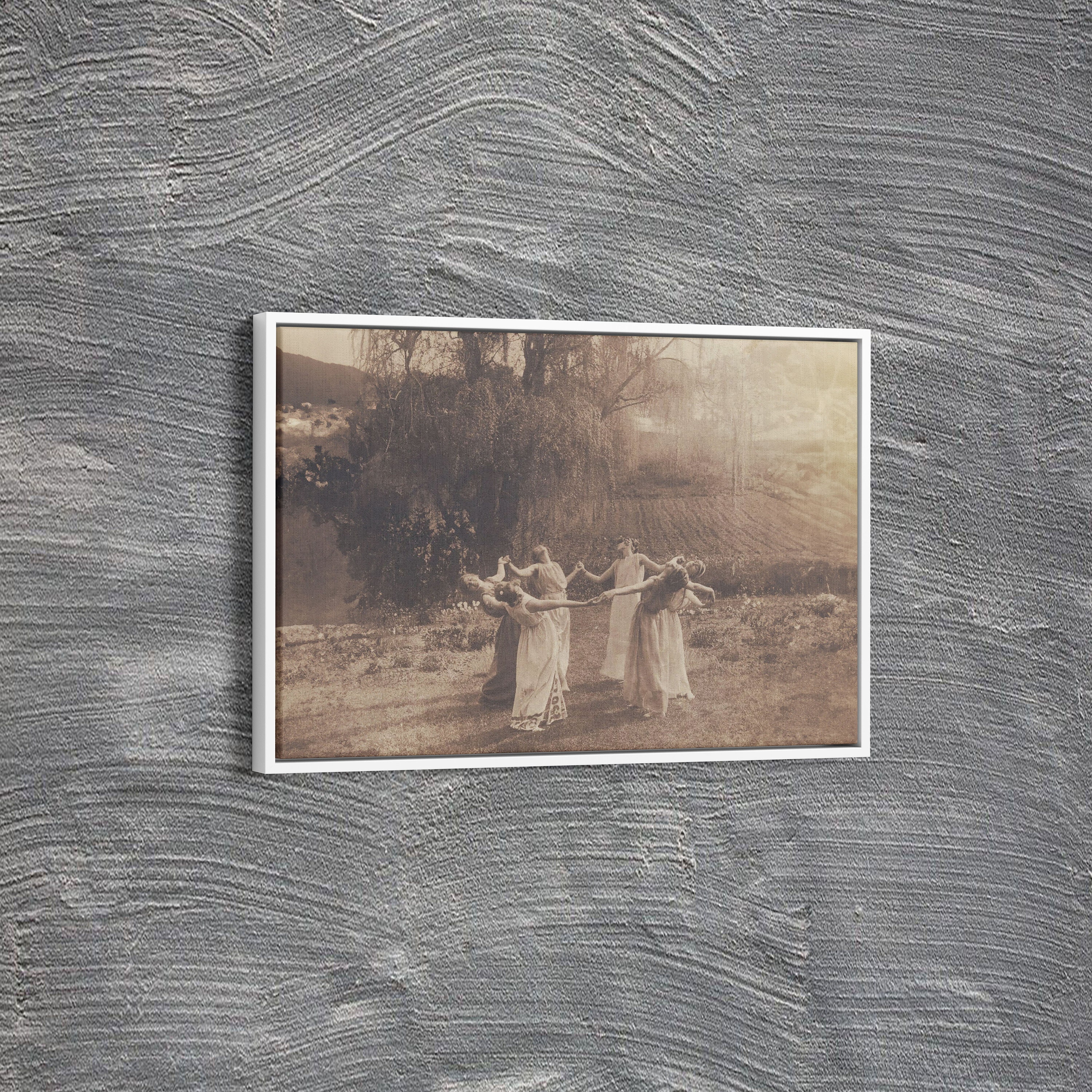 Circle of Witches, Antique Photograph, Vintage Women Dancing Art Print ...