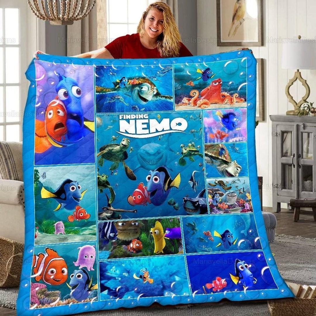 Finding Nemo Quilt Disney Nemo Bedding Quilt Quilt Pattern - Etsy Canada