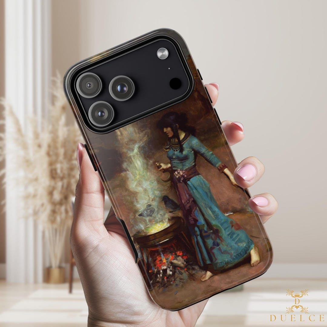 The Magic Circle Phone Case, Waterhouse Art, Mystical Witchcraft ...
