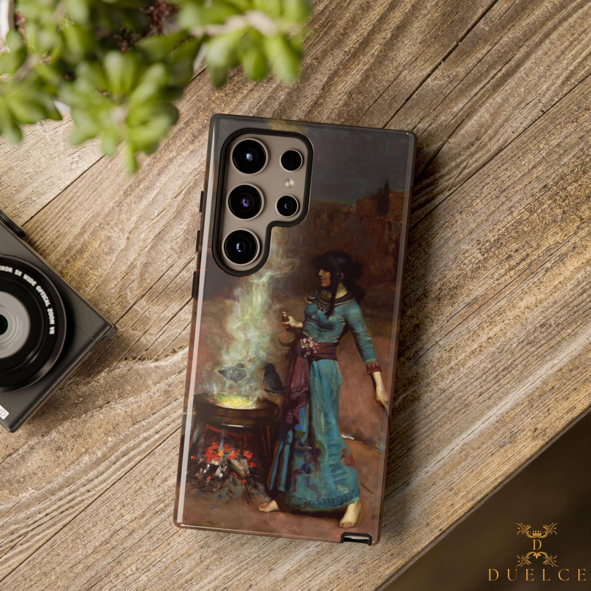 The Magic Circle Phone Case, Waterhouse Art, Mystical Witchcraft ...