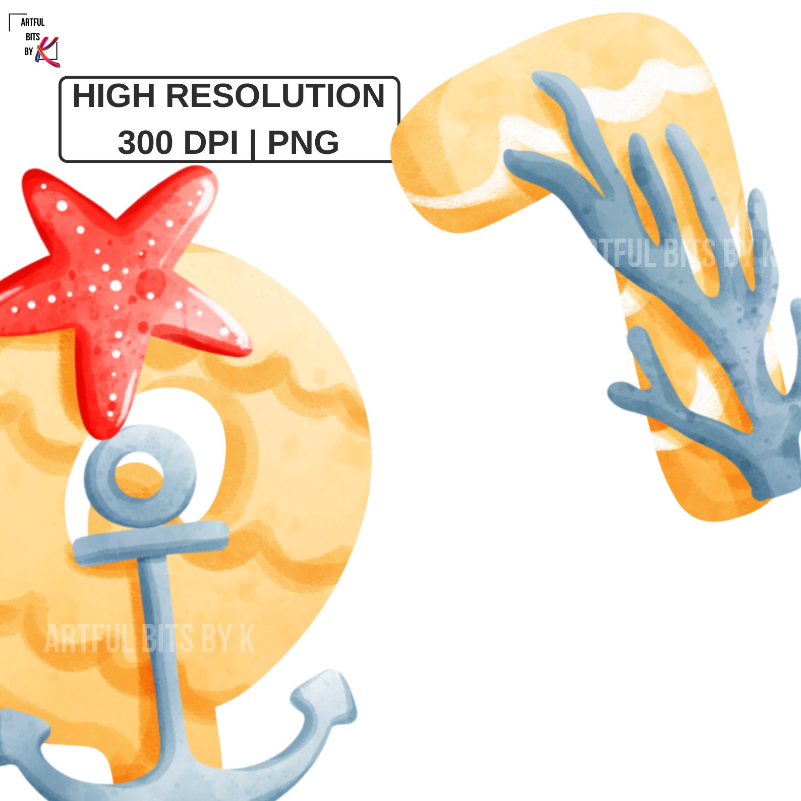 Nautical Alphabets and Numbers Clipart, Nautical Alphabet, Nautical ...