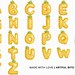 Pineapple Alphabets Clipart Pineapple Alphabet Succulent - Etsy