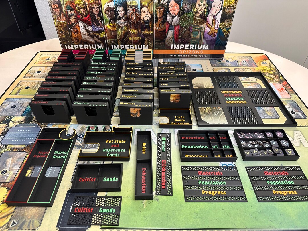 Imperium: Classics, Legends and Horizons 'all in One' Insert - Multicolor and Sleeved - Etsy