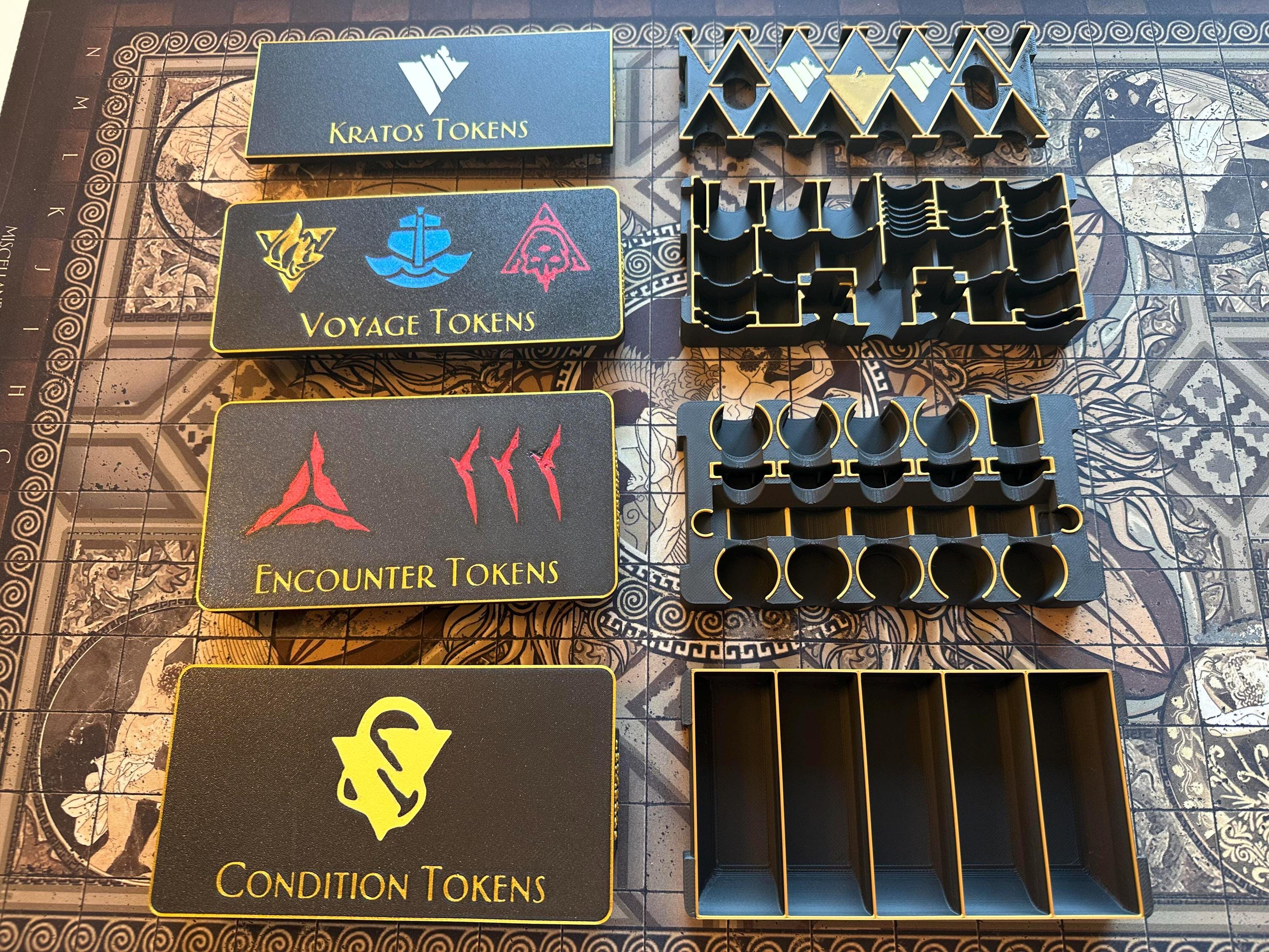 Aeon Trespass: Odyssey - All-cycles Token Trays With Lids (3D Printing ...