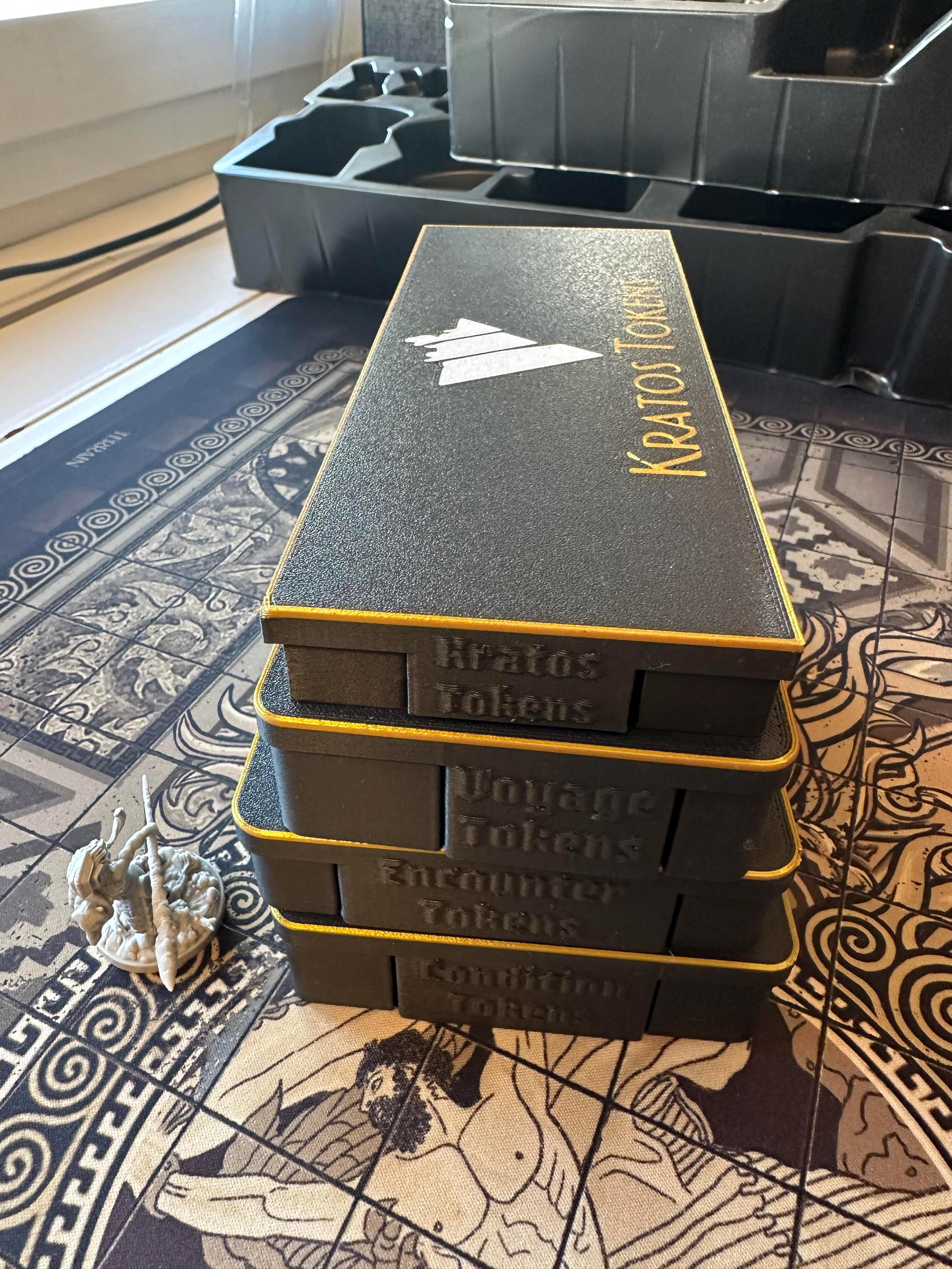 Aeon Trespass: Odyssey - All-cycles Token Trays With Lids (3D Printing ...