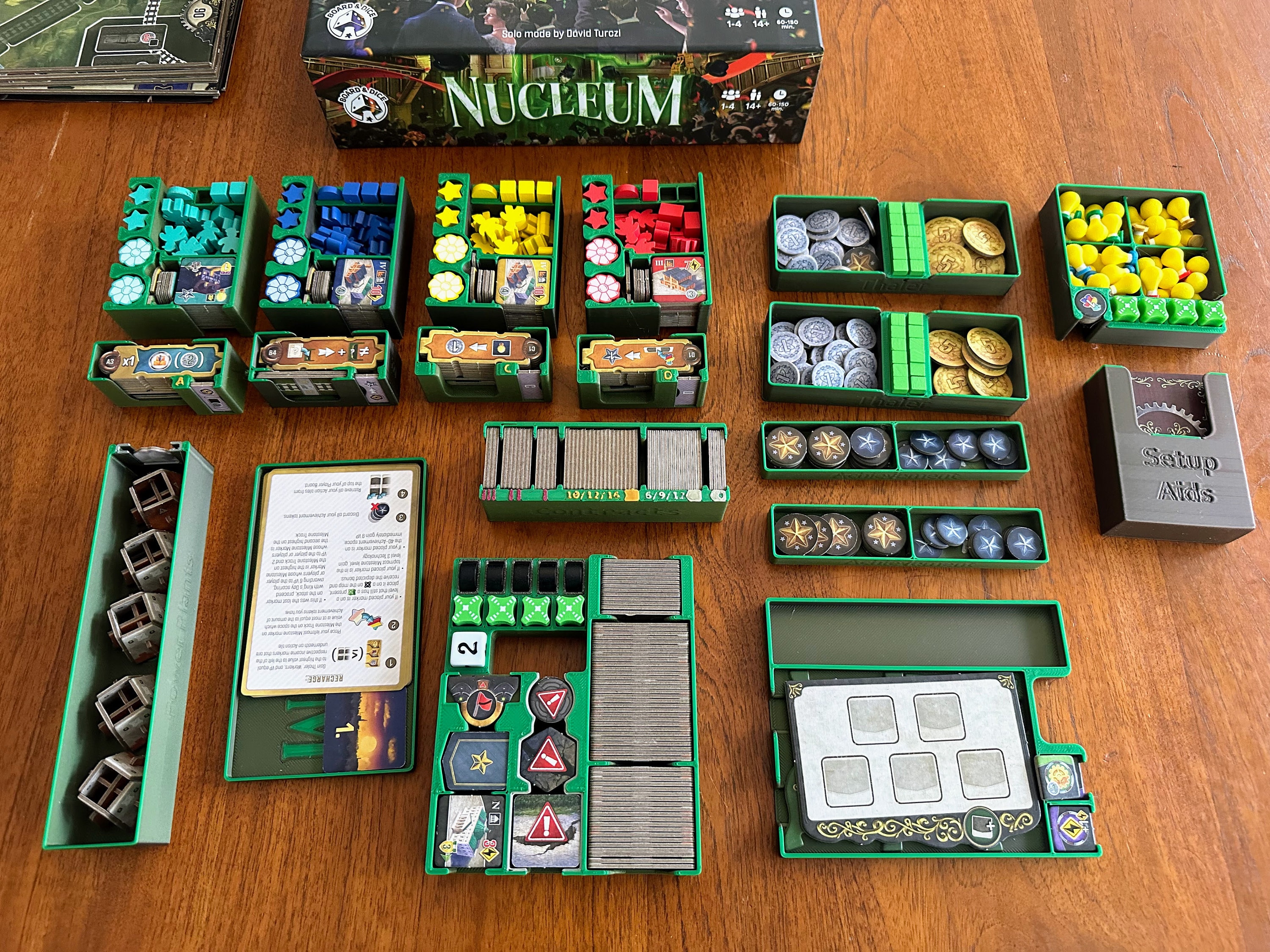 Nucleum - Premium Multicolor Insert, Energized Bulbs and Experiment ...