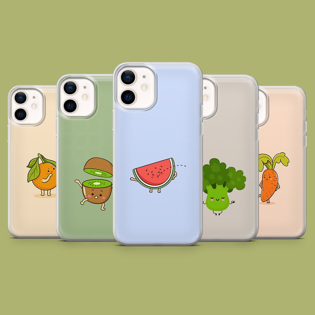 Goofy Vegetable Phone Case Funny Fruit Cover for iPhone 15 14 13 12 11 ...
