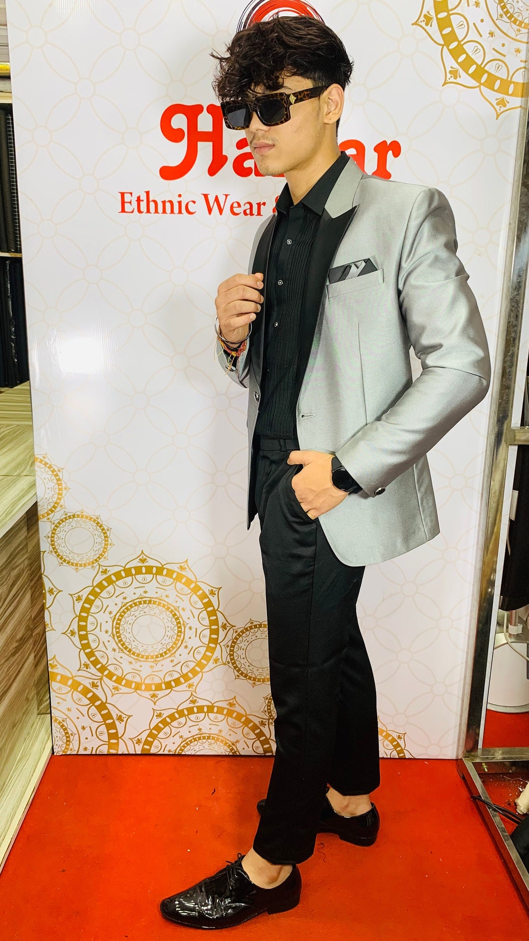 Luxury Premium Grey Jute Suit and Pant And. Tux Shirt Skin - Etsy