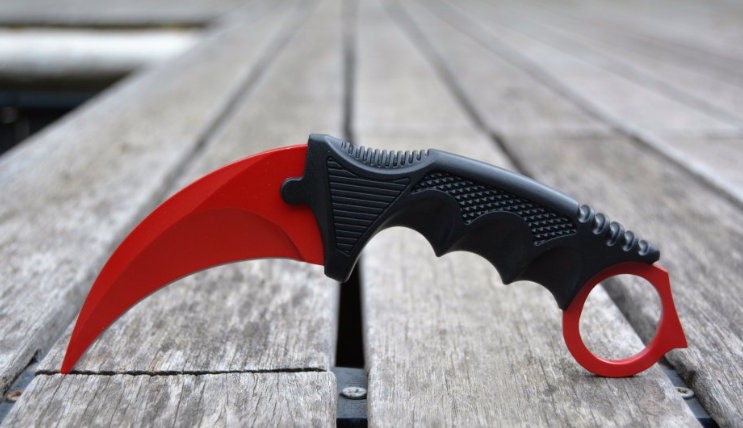 Valorant Prime Karambit Cs:go Karambit Stl - Etsy