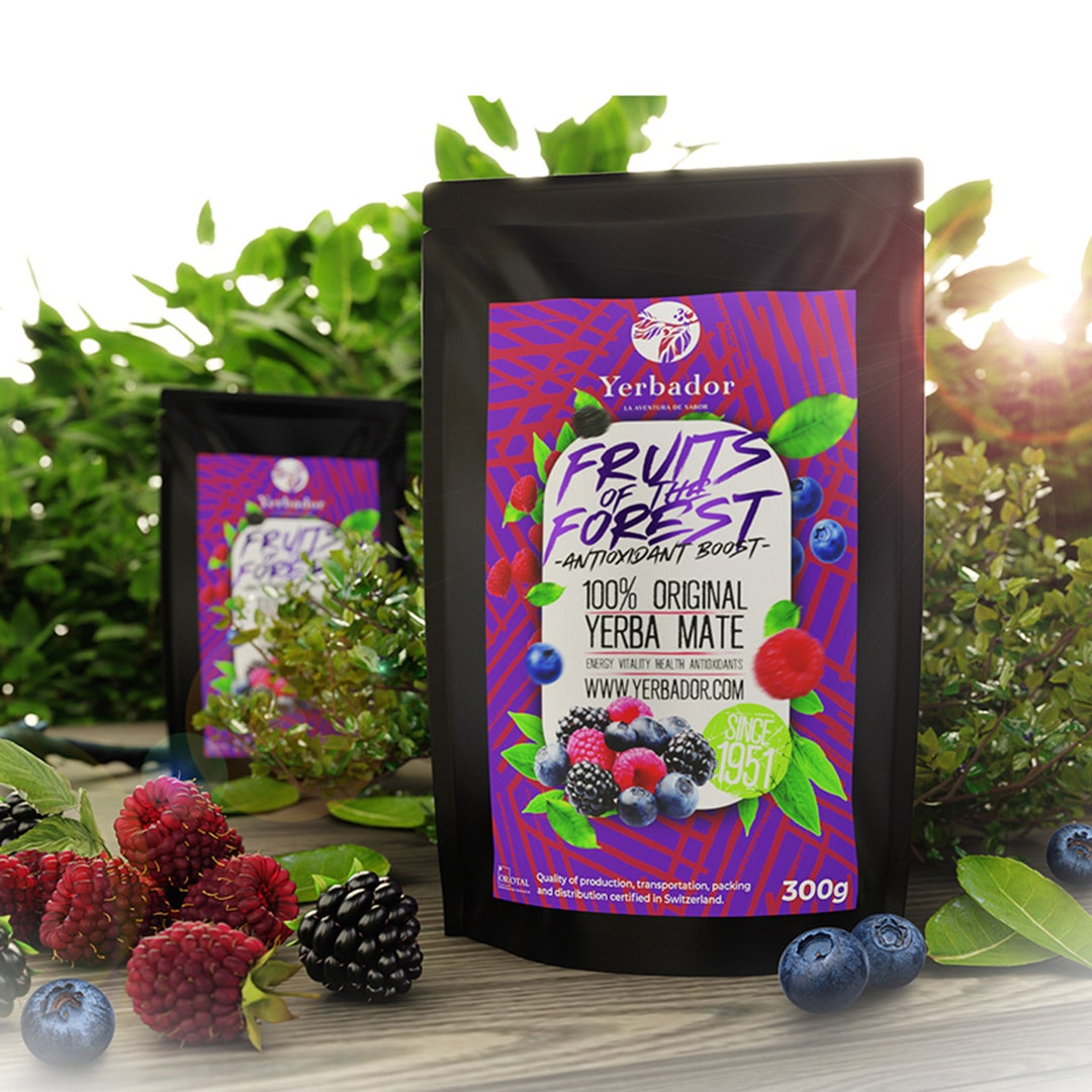 Yerba Mate Yerbador PREMIUM FRUITS of the FOREST - Etsy