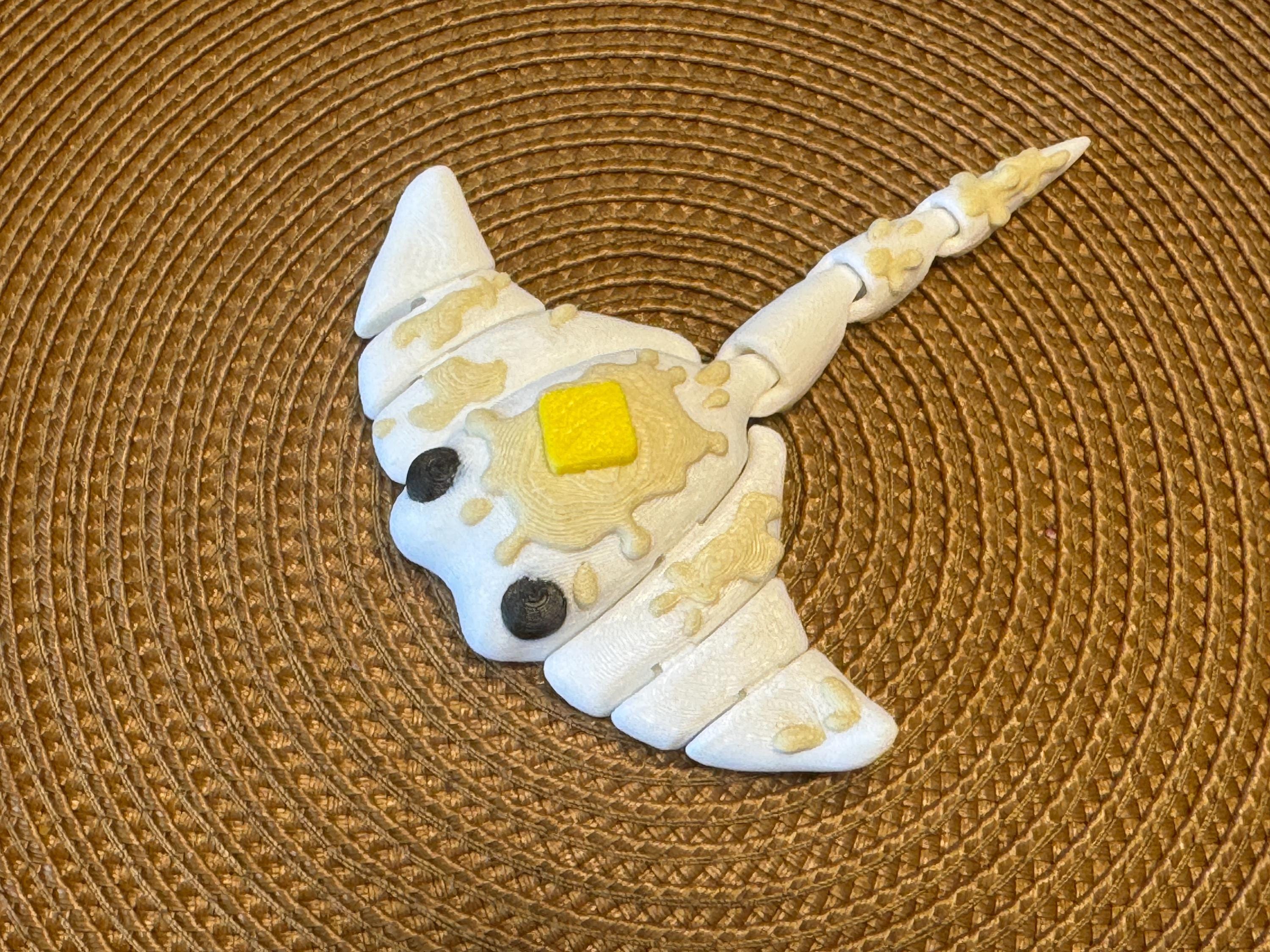 Flappy Jacks 3D Printed Articulated Sting Ray / Cinderwing - Etsy