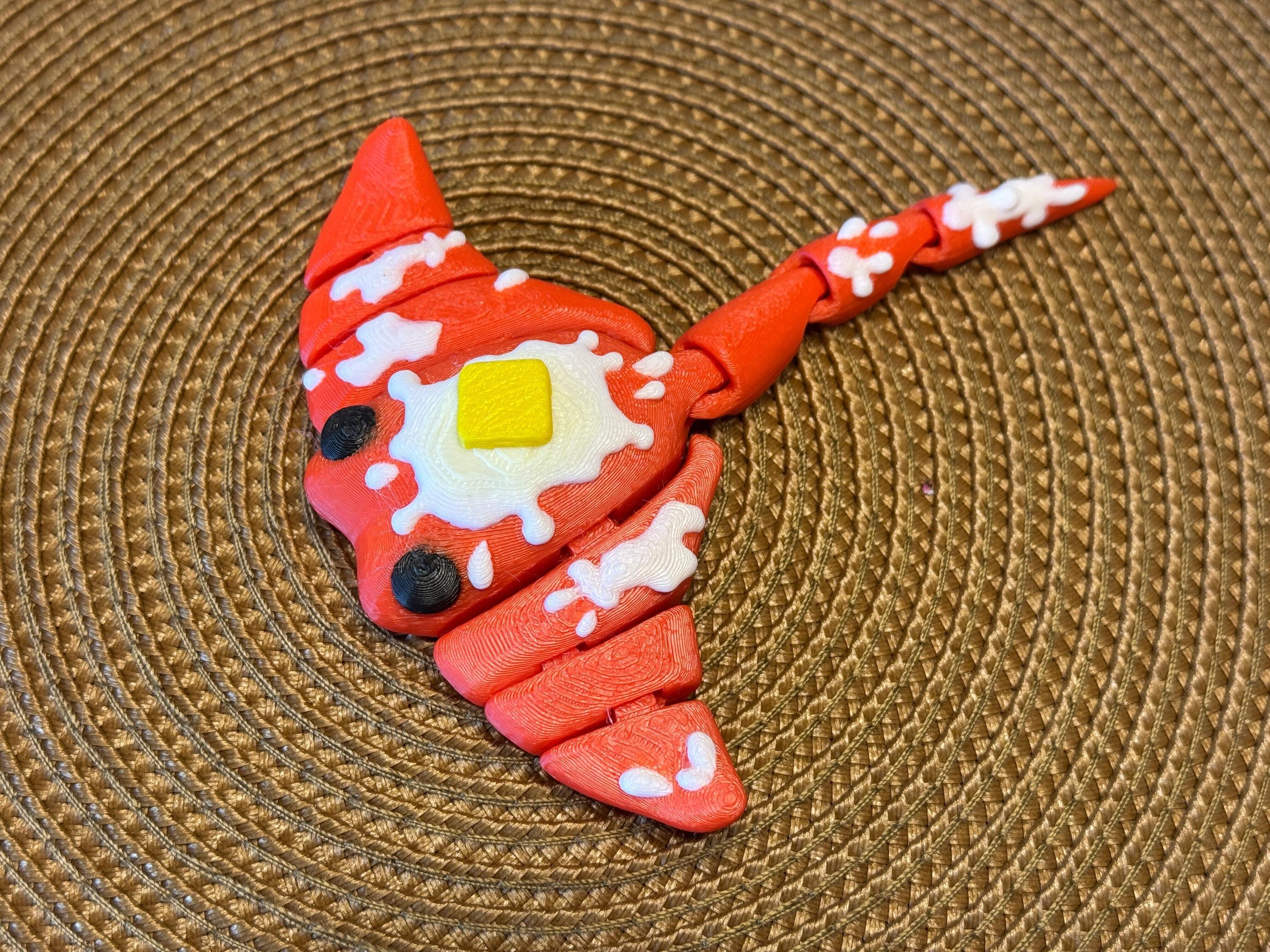 Flappy Jacks 3D Printed Articulated Sting Ray / Cinderwing - Etsy