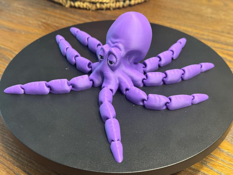 3D Printed Articulated Octopus / Articulated Octopus / Gus the Octopus - Etsy