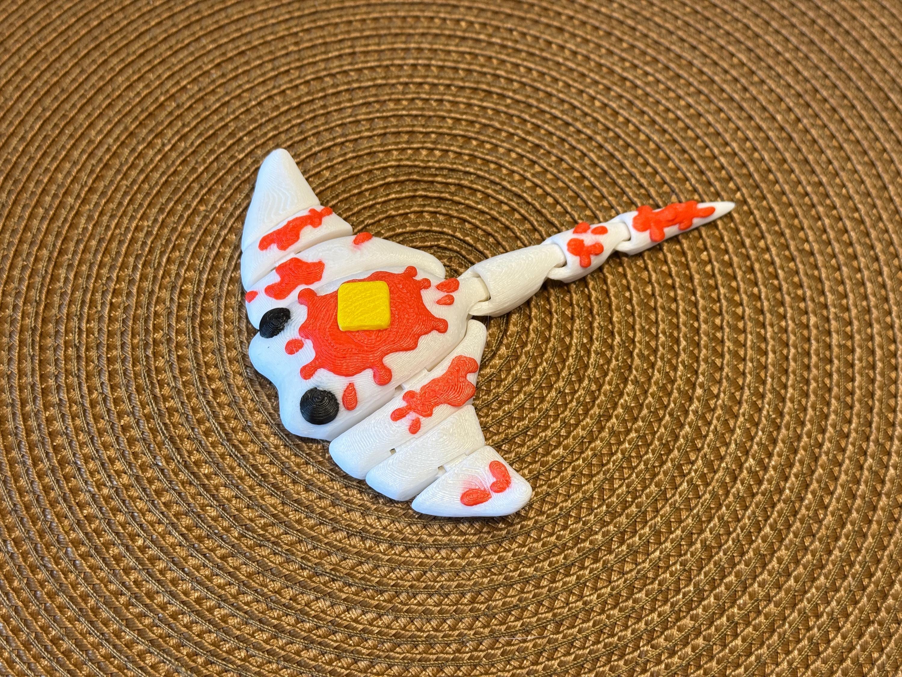 Flappy Jacks 3D Printed Articulated Sting Ray / Cinderwing - Etsy