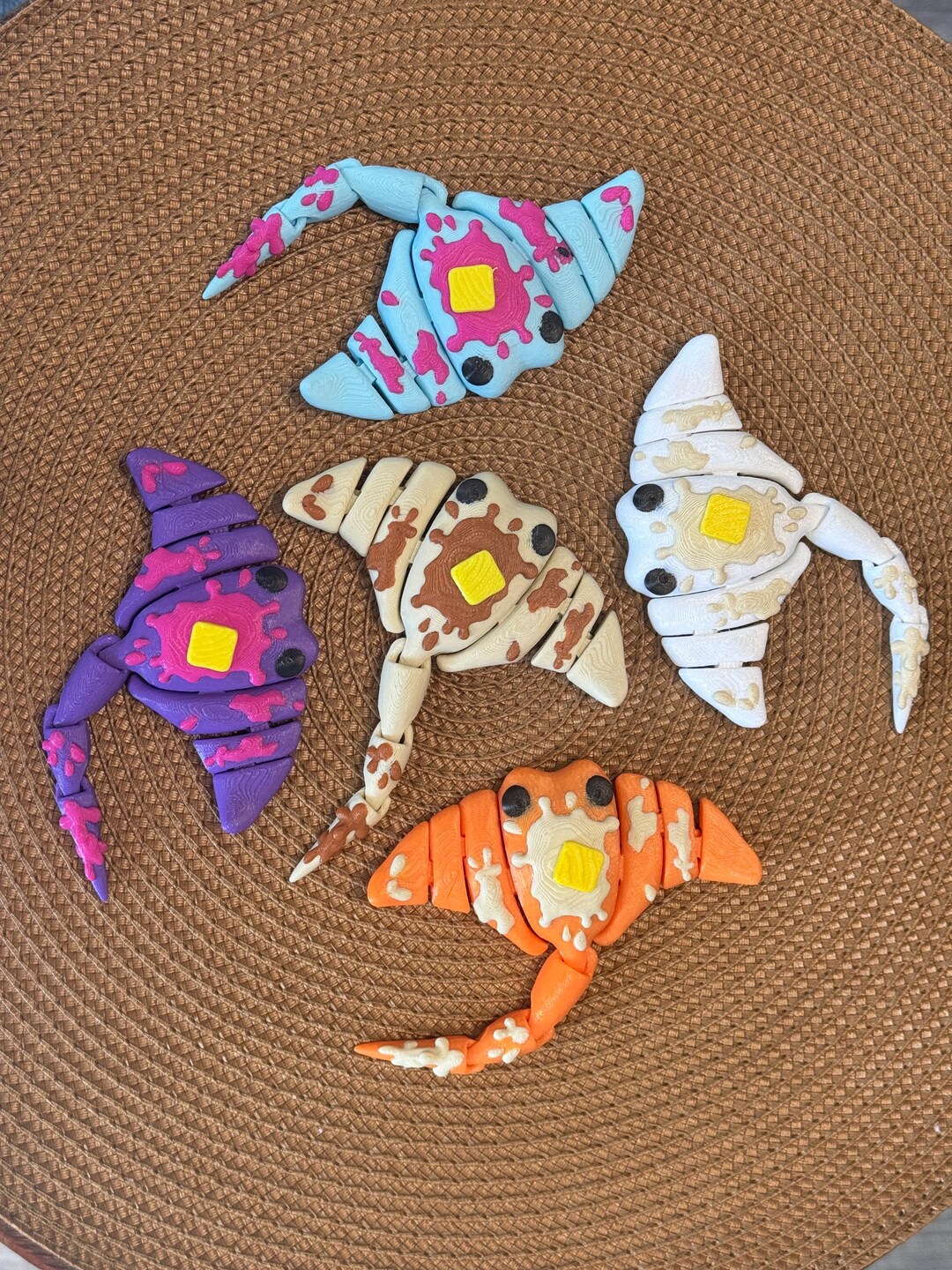 Flappy Jacks 3D Printed Articulated Sting Ray / Cinderwing - Etsy