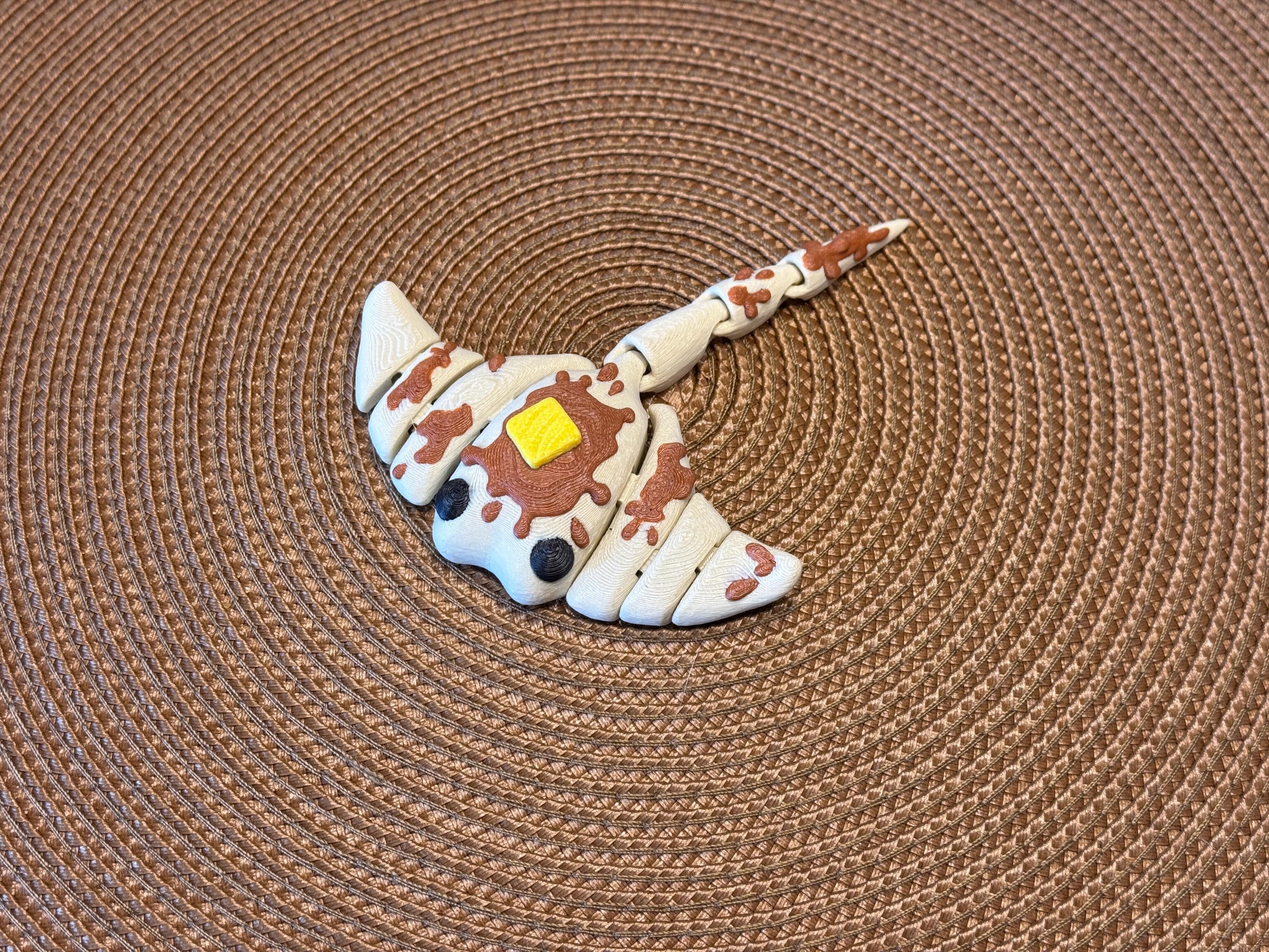 Flappy Jacks 3D Printed Articulated Sting Ray / Cinderwing - Etsy