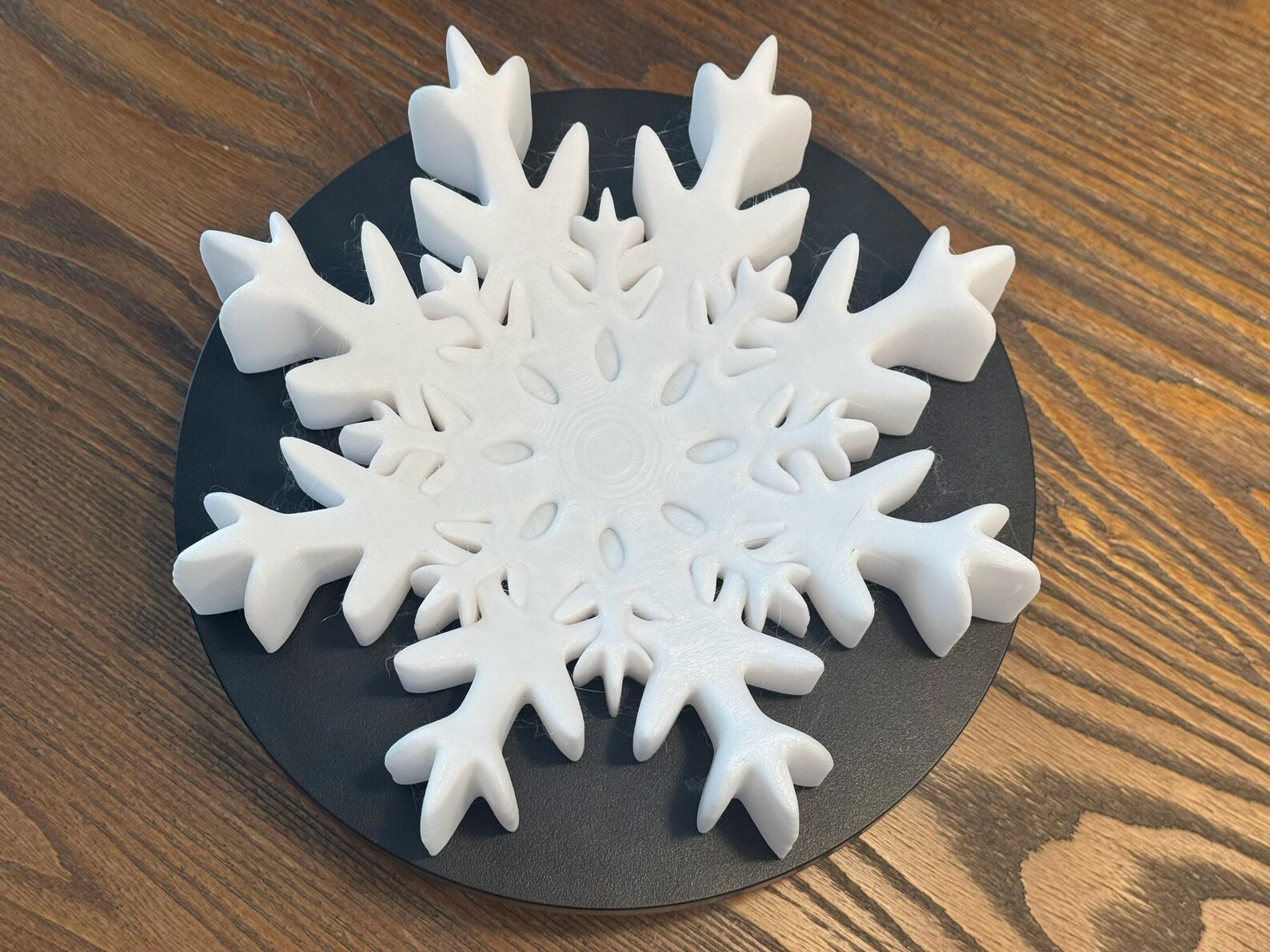 3d Printed Snowflake Trinket Dish / Snowflake Dish / Snowflake Key & Coin Holder - Etsy