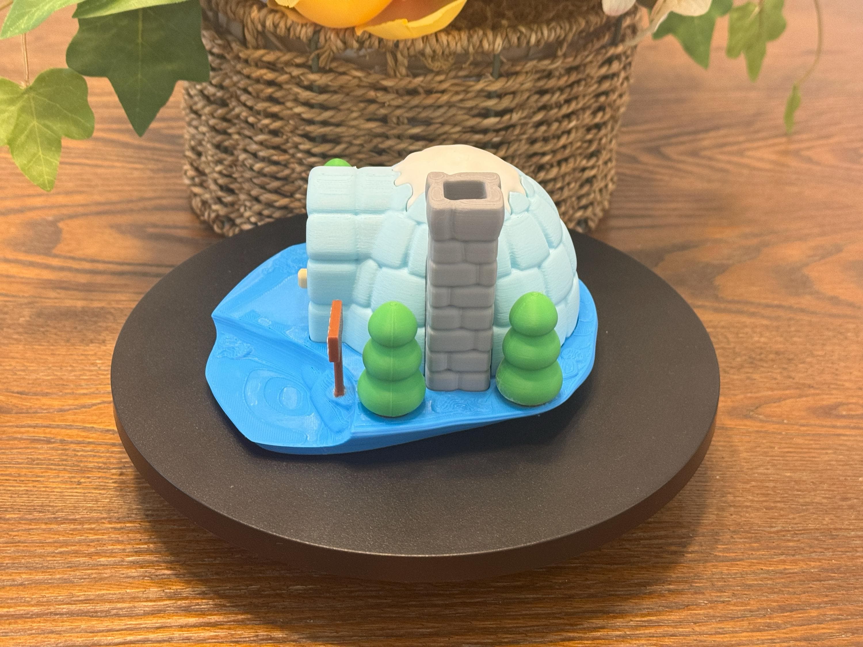 3D Printed Iceberg Igloo House - Etsy