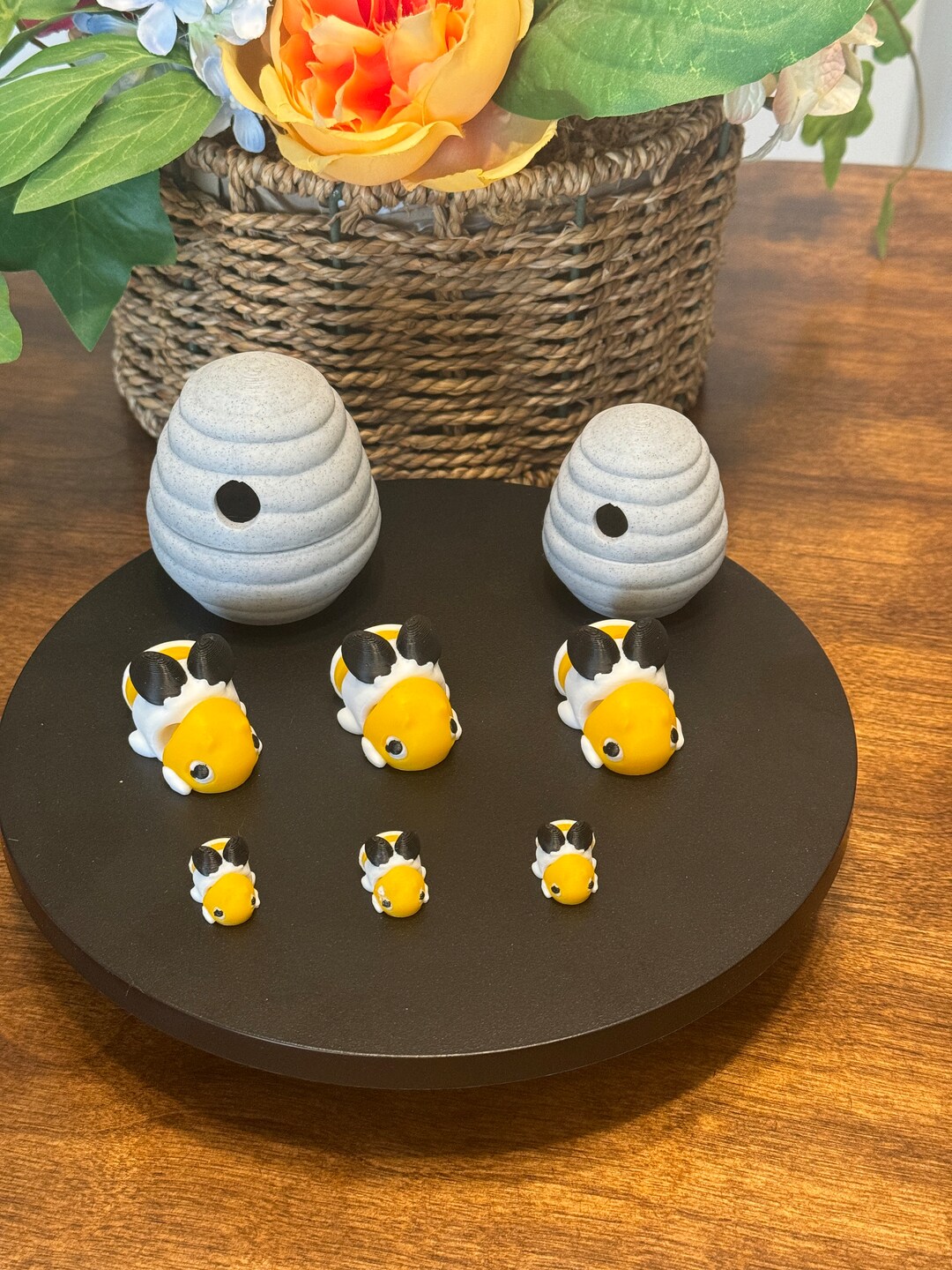 Articulated Bee / Bee Hive Container / 3D Printed Bumblebee / Articualted Flexi Bee - Etsy