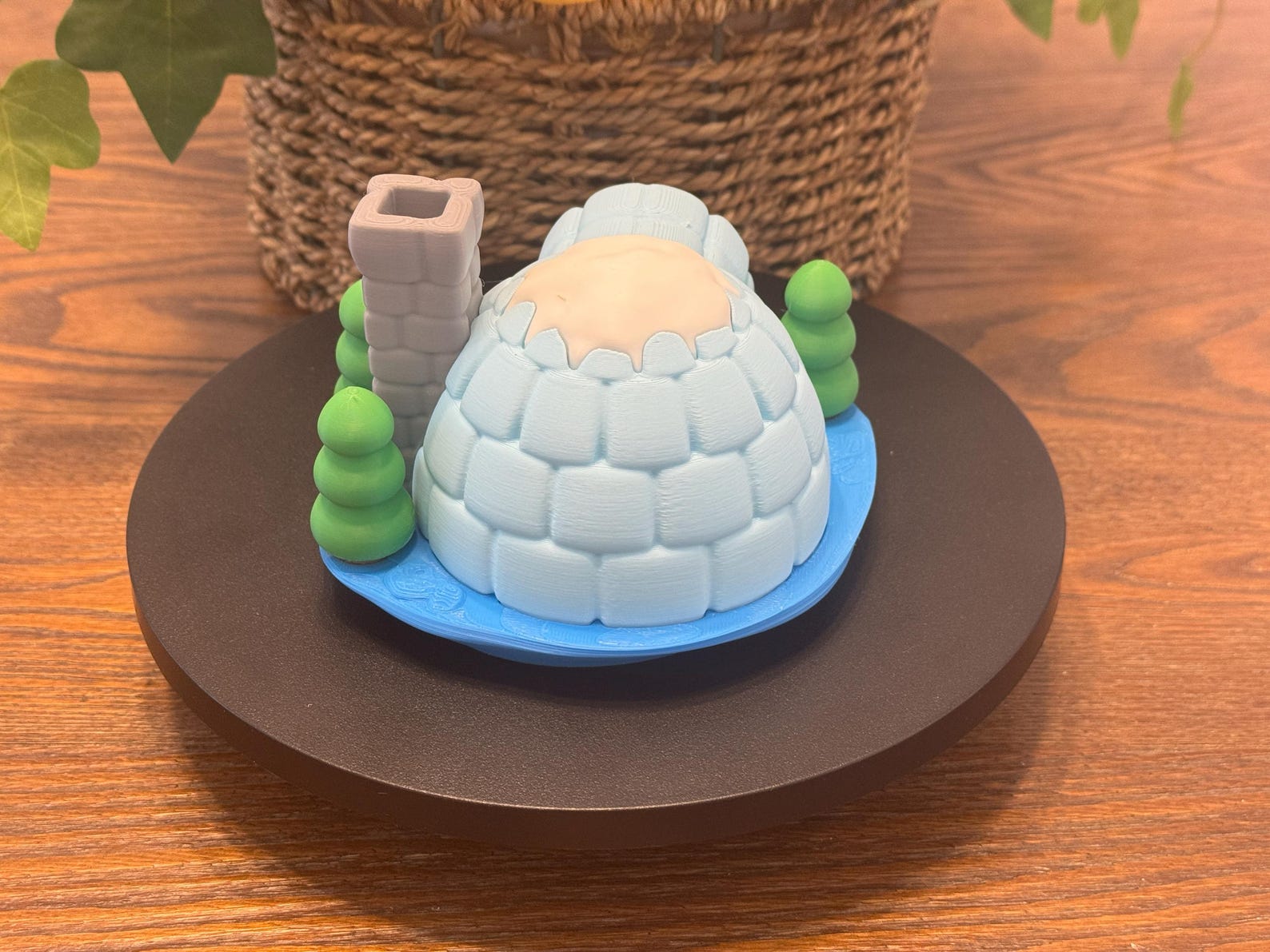 3D Printed Iceberg Igloo House - Etsy