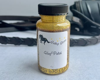 Gallop Glitter Hoof Polish in PINK - Etsy