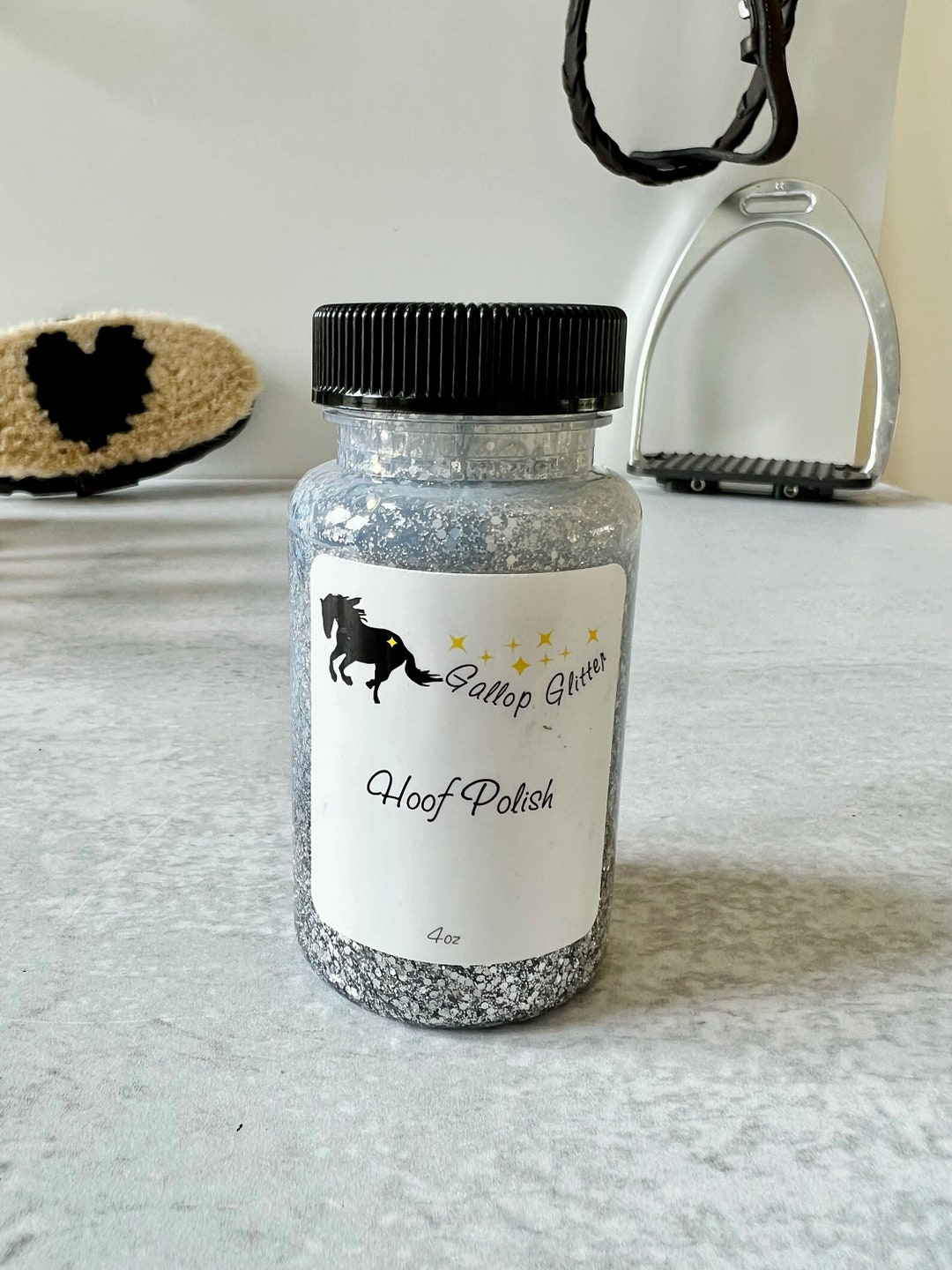 Gallop Glitter - Hoof Polish in SILVER - Etsy