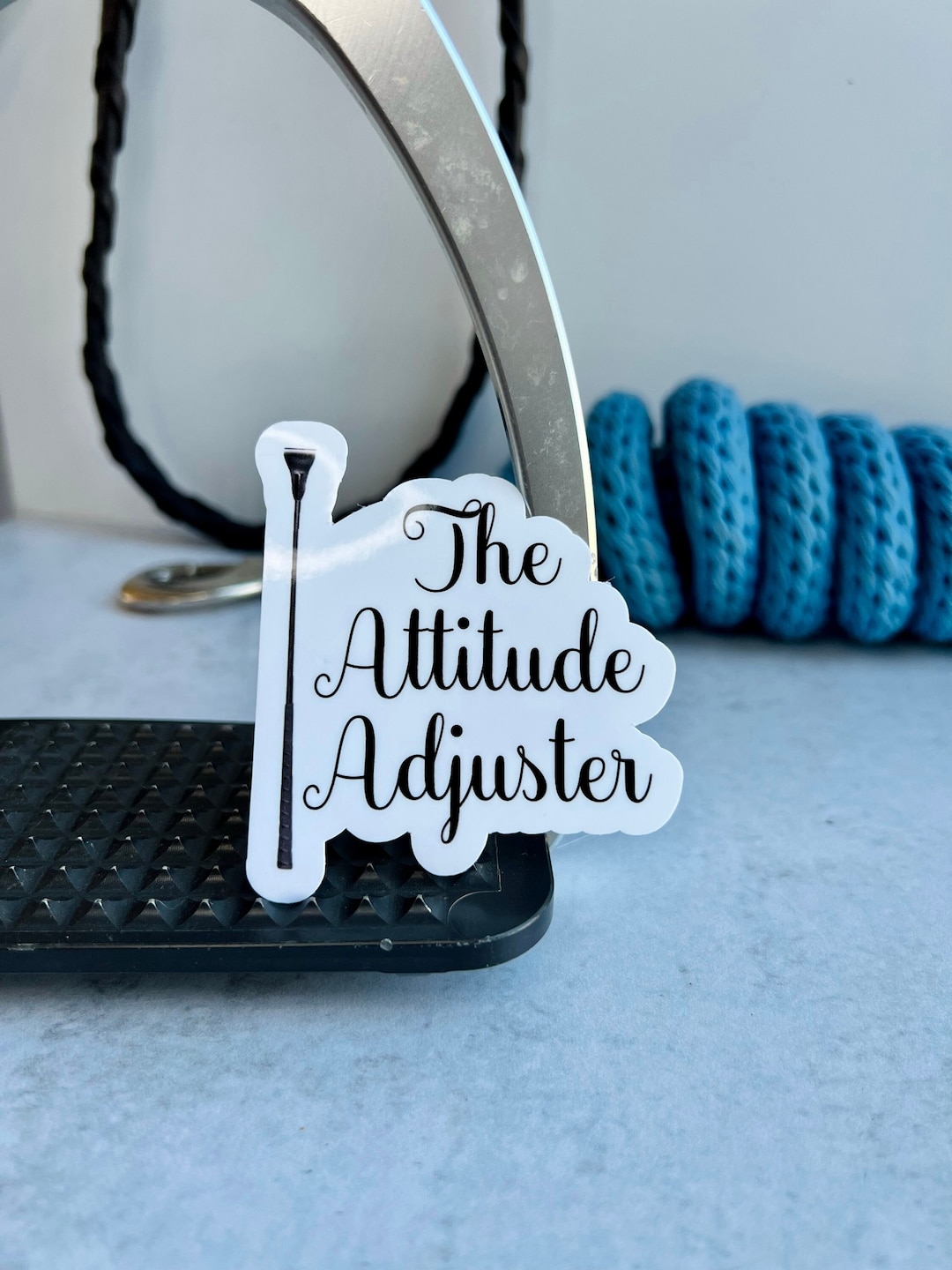 The Attitude Adjuster Sticker - Equestrian Horse Sticker - Etsy