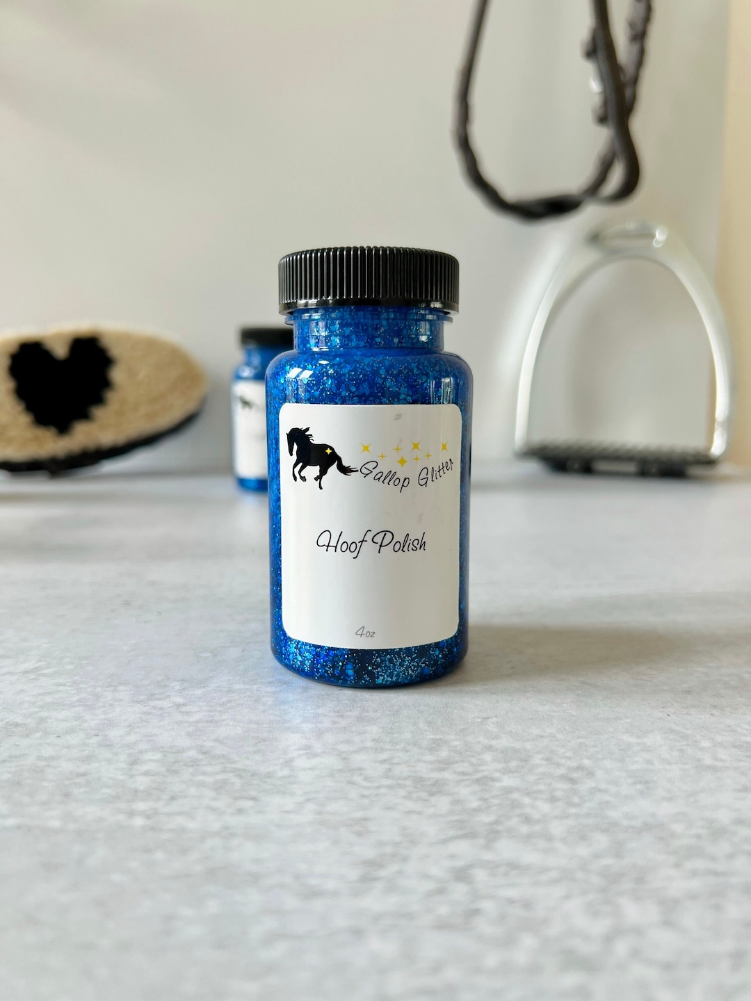 Gallop Glitter - Hoof Polish in BLUE - Etsy