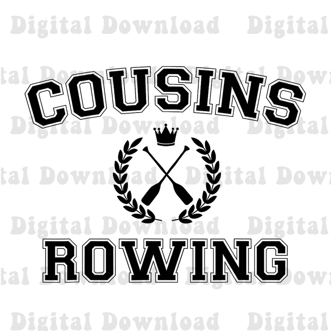 Cousins Rowing Png Cousins Beach Crew Png North Carolina Png - Etsy