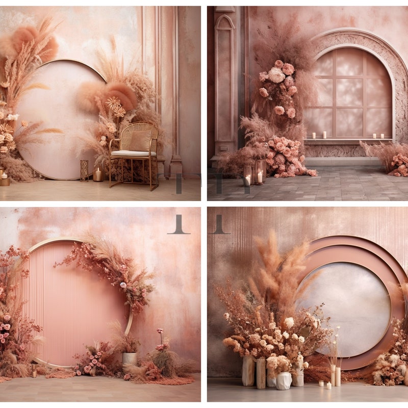 Rose Gold Backdrop - Etsy