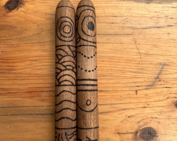 Aboriginal Clap Sticks - Etsy