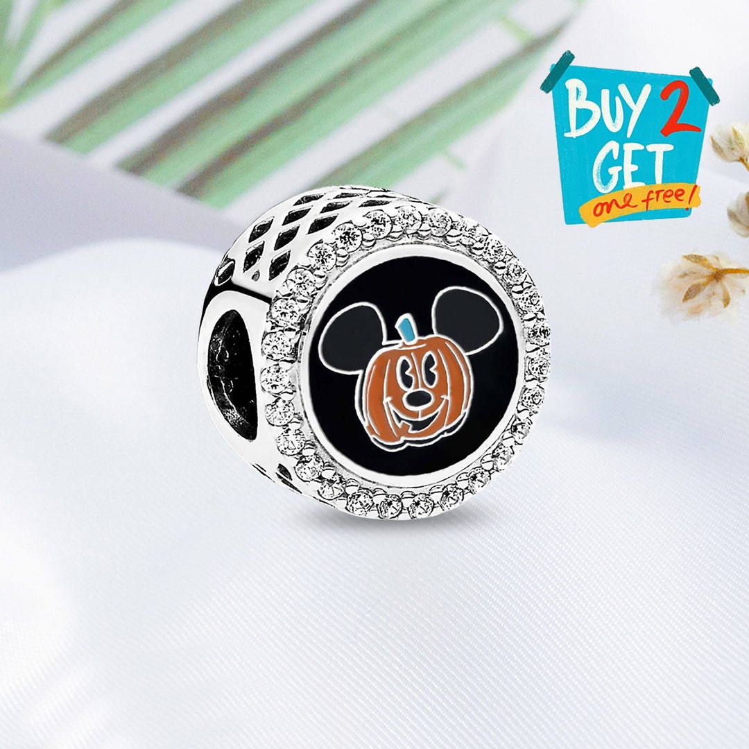 Authentic Pandora Mickey Mouse Halloween Charm S925 ALE - Etsy