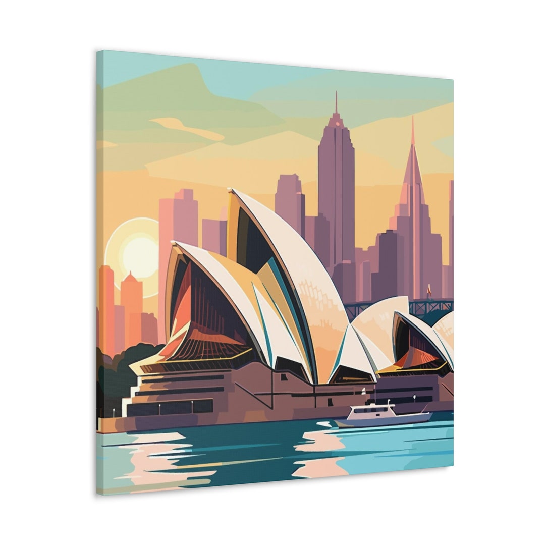 Sydney Opera House Wall Art - Etsy