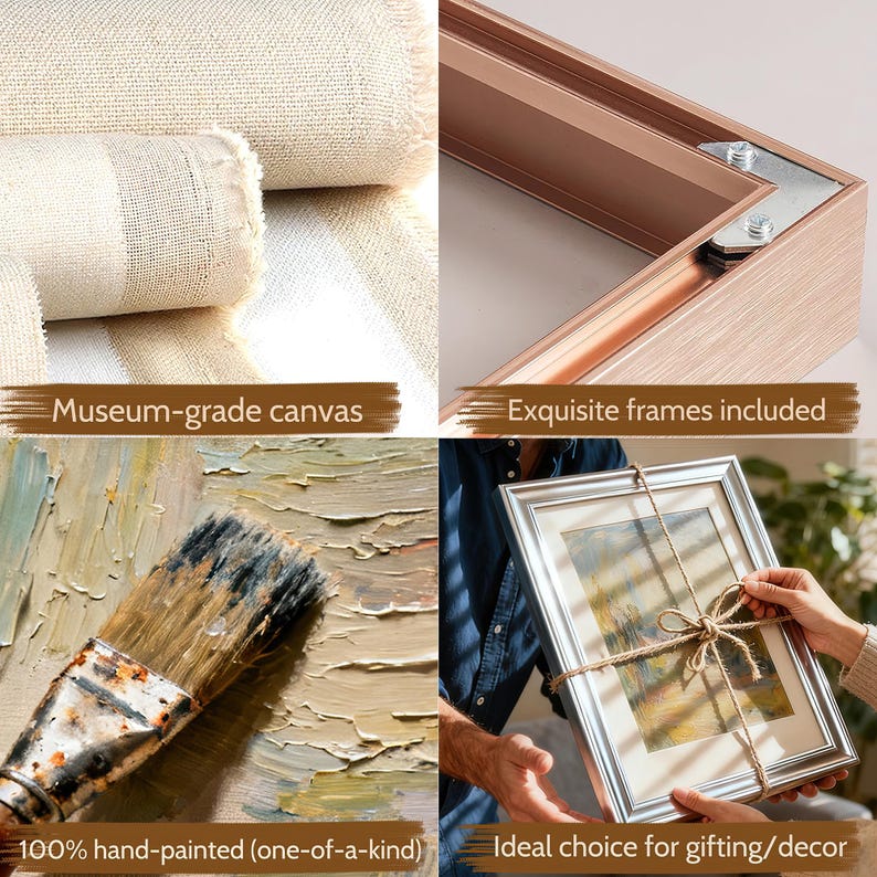 Custom Hand-painted Dog Portrait, Framed Oil Painting on Canvas - Etsy UK