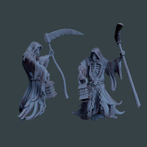 Stl File Grim Reaper - Etsy