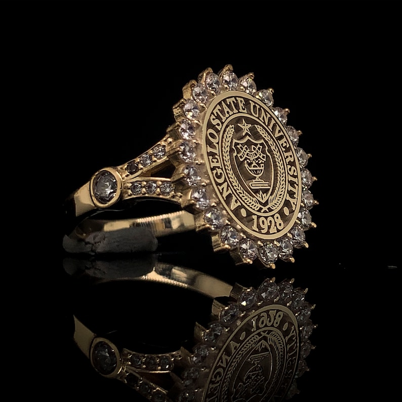 College Ring, University Ring, Graduation Gift, Graduation Ring, Woman Ring, Class Ring, College ...