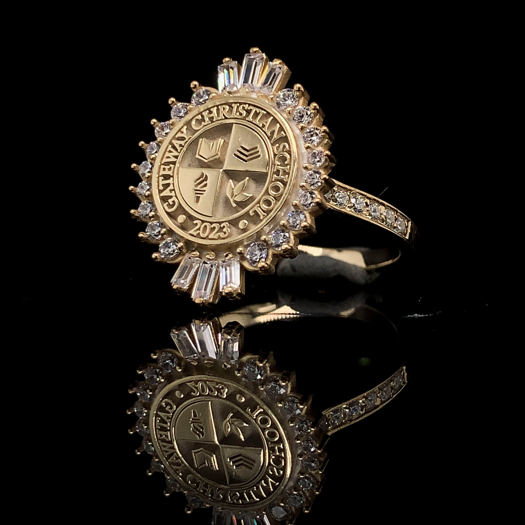 College Ring, University Ring, Graduation Gift, Graduation Ring, Woman ...