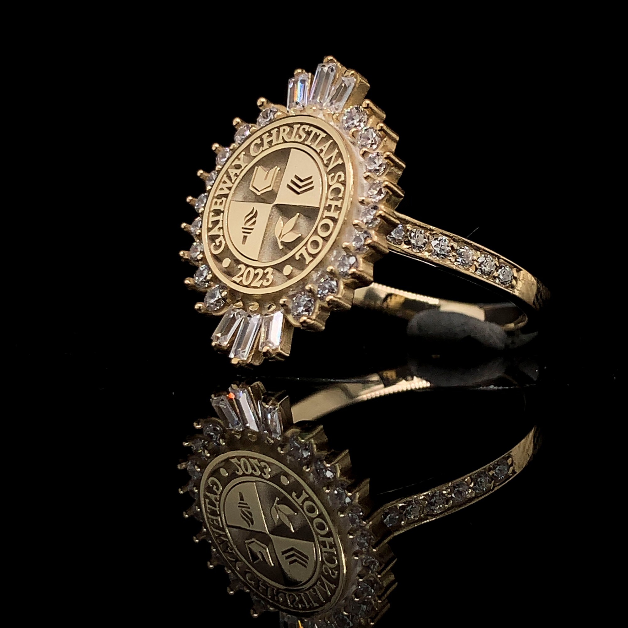 College Ring, University Ring, Graduation Gift, Graduation Ring, Woman ...