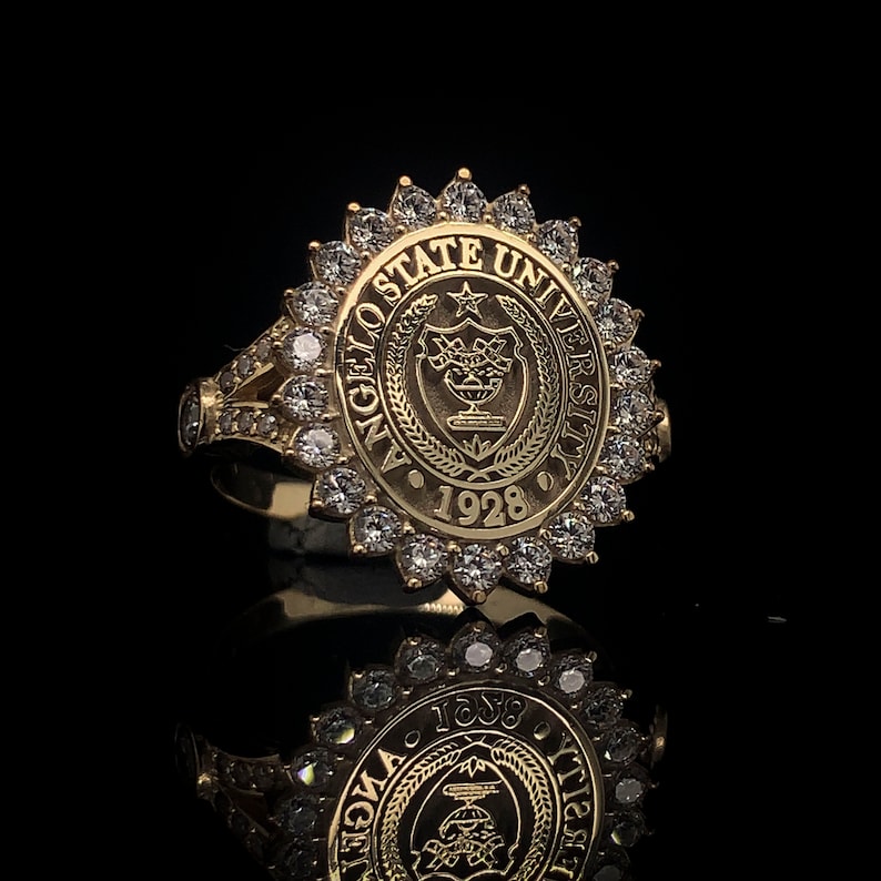 College Ring, University Ring, Graduation Gift, Graduation Ring, Woman ...