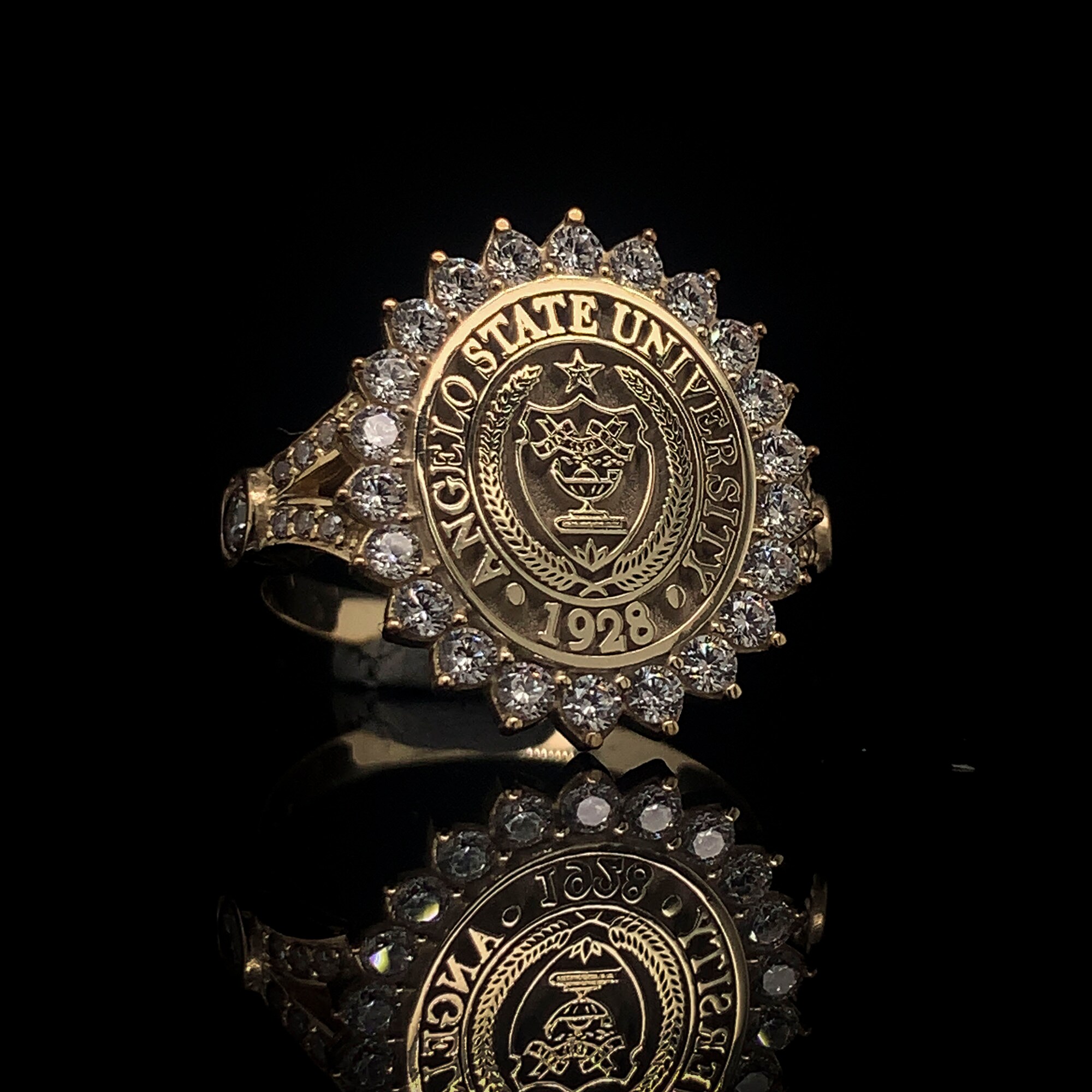 College Ring, University Ring, Graduation Gift, Graduation Ring, Woman ...