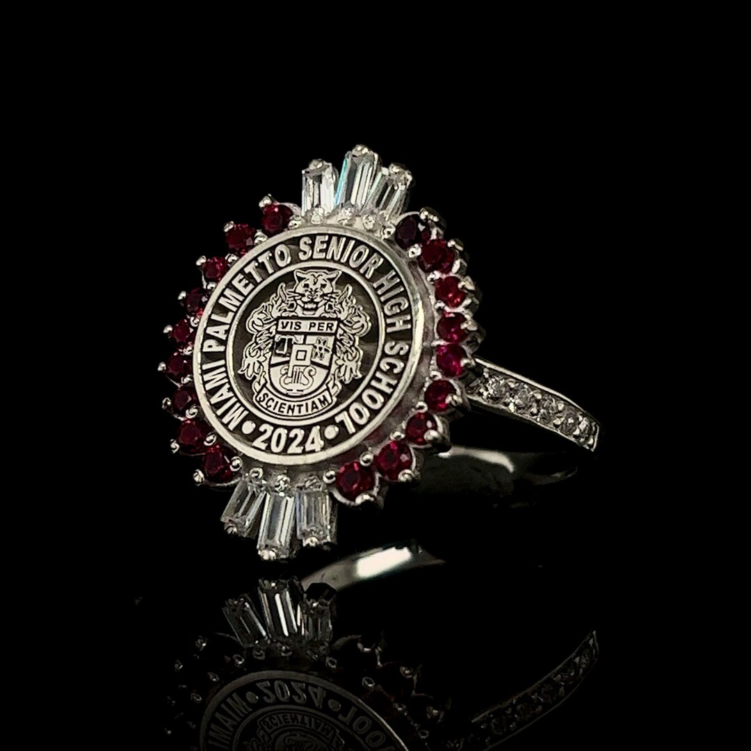 Custom College Class Ring for Men or Women – Personalized Graduation ...