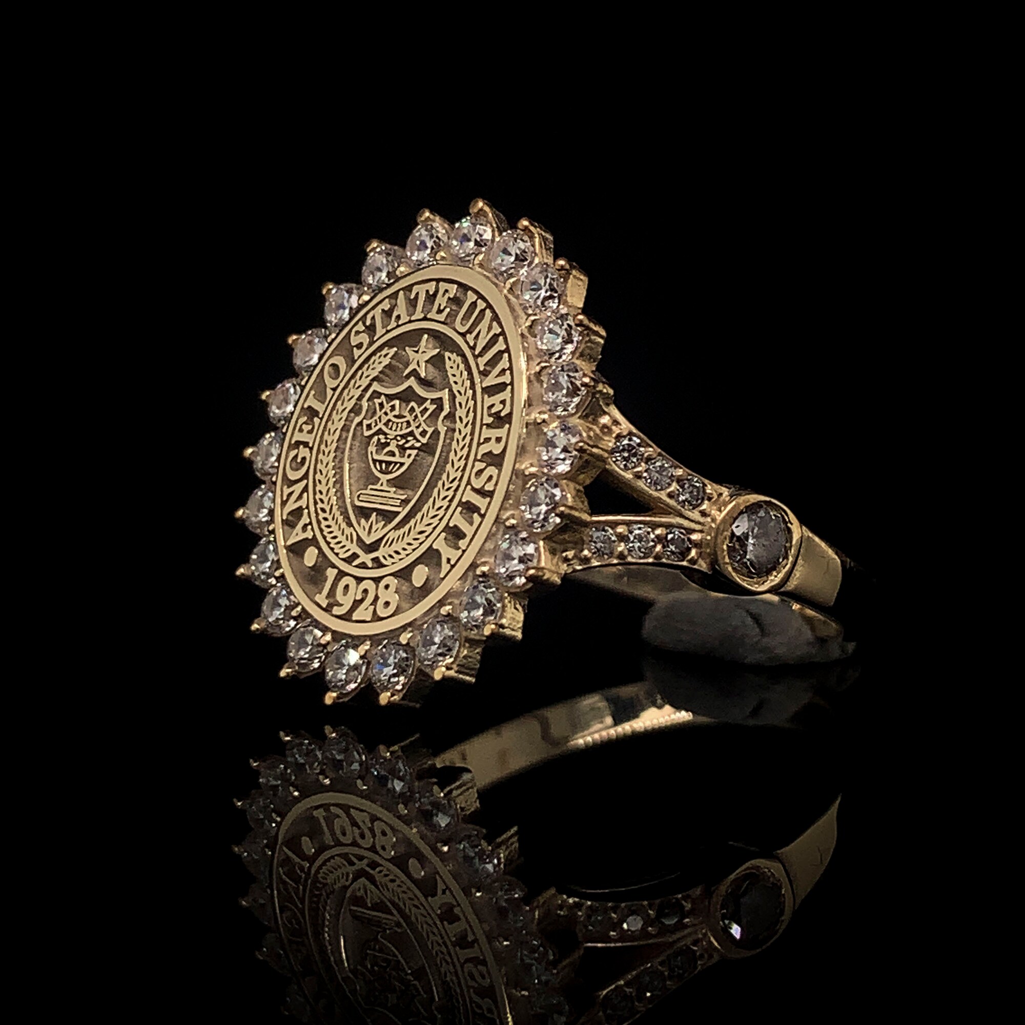 College Ring, University Ring, Graduation Gift, Graduation Ring, Woman ...