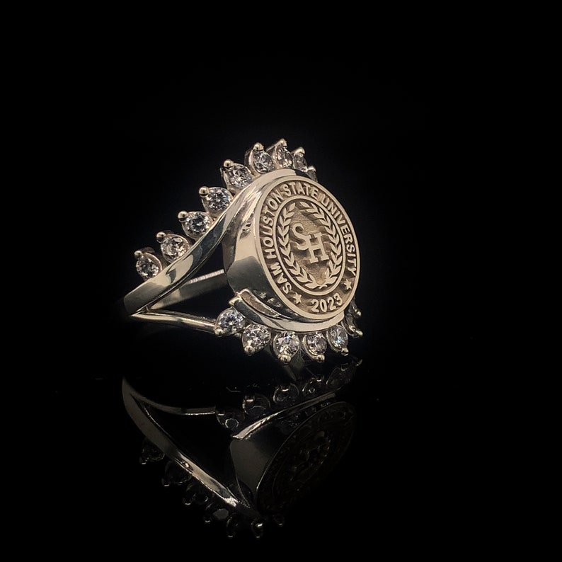 Custom College Class Ring for Men or Women – Personalized Graduation ...