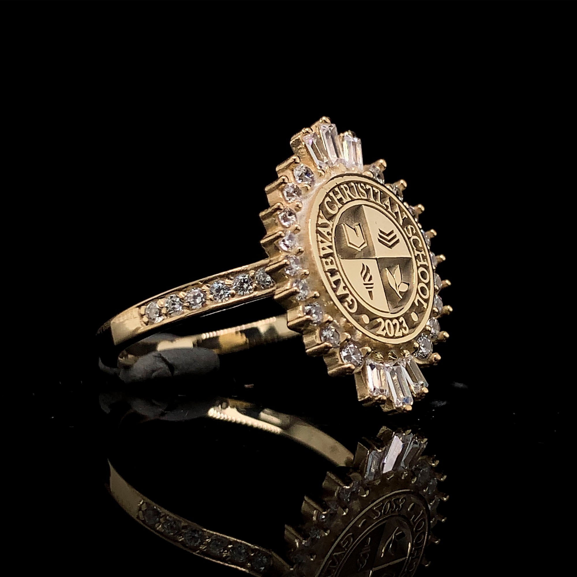 College Ring, University Ring, Graduation Gift, Graduation Ring, Woman ...