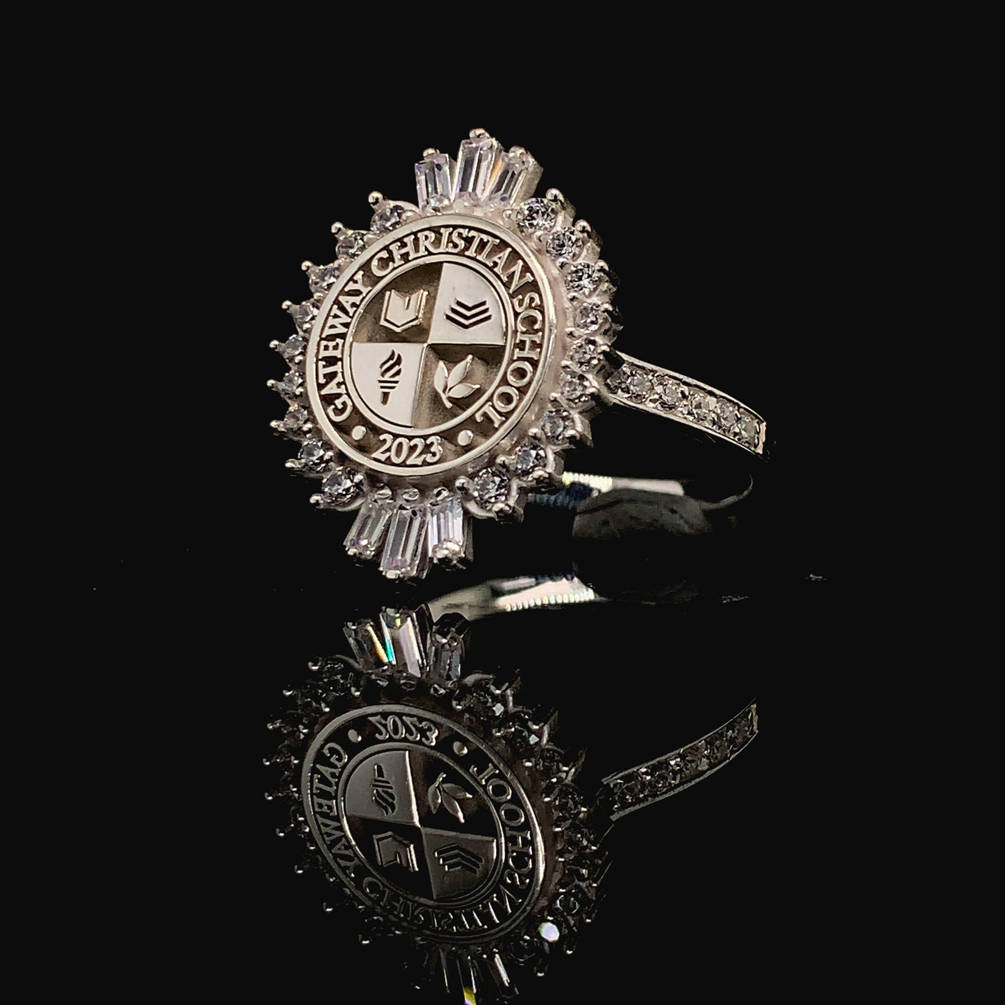 College Ring, University Ring, Graduation Gift, Graduation Ring, Woman ...