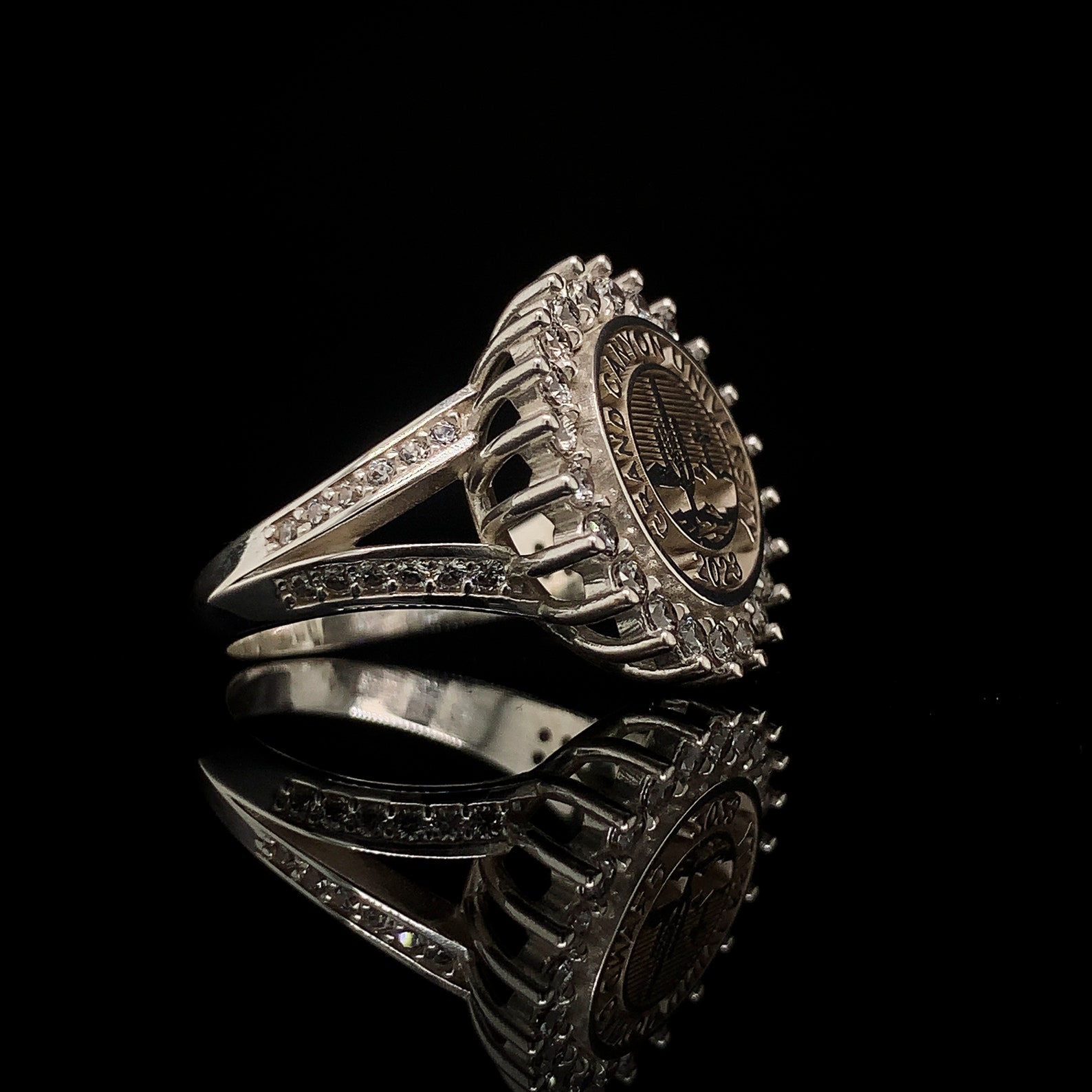 College Ring, University Ring, Graduation Gift, Graduation Ring, Woman ...